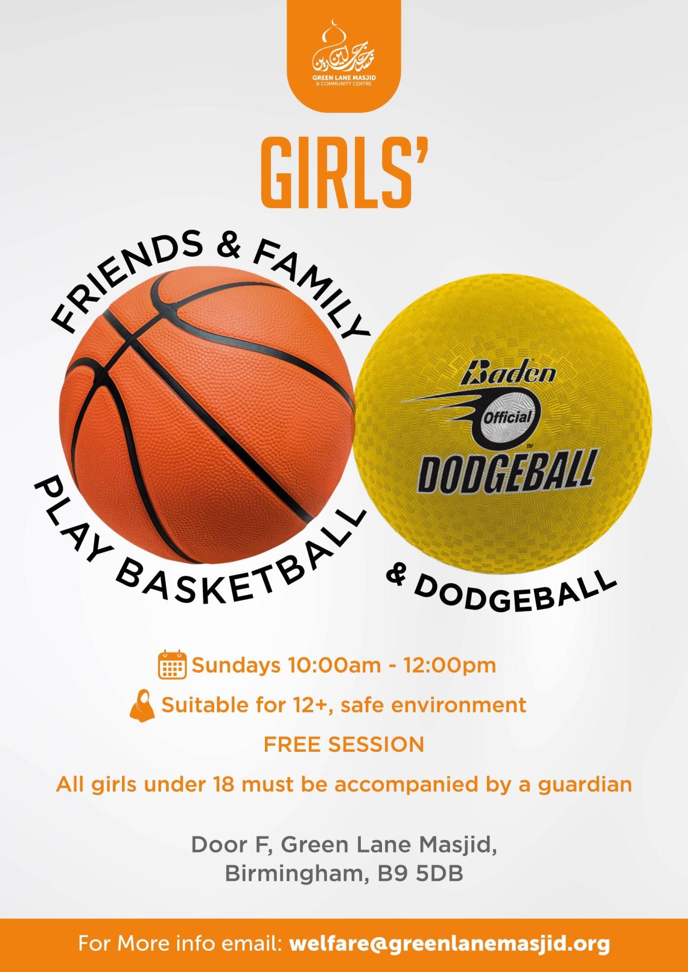 Sisters’ Basketball & Dodgeball - Green Lane Masjid