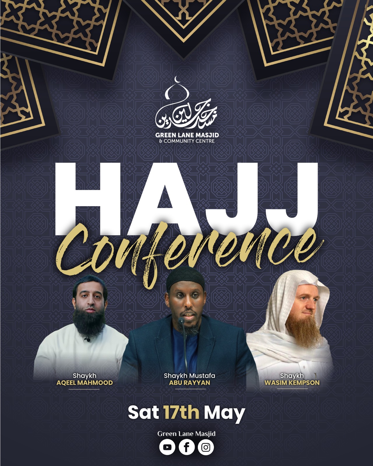 Hajj Conference 2025 - Green Lane Masjid